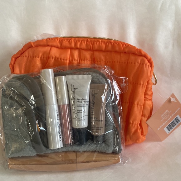 Ulta Beauty | Makeup | Ulta Orange P Cosmetic Skincare Bag Mascara ...